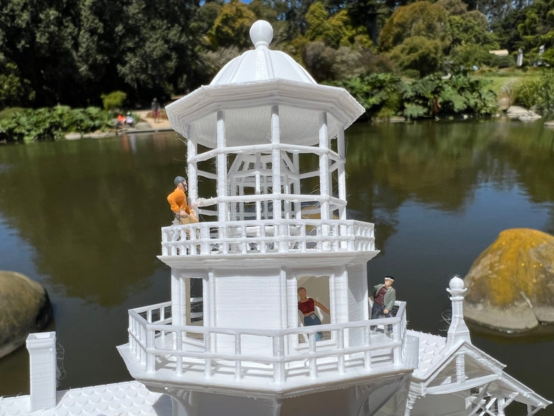 Miniature Victorian 10 Lighthouse Train Layout HO Scale - Etsy