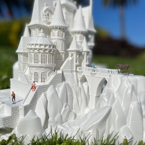 Large Beast Castle HO (1/87) Scale House Beauty! - Etsy