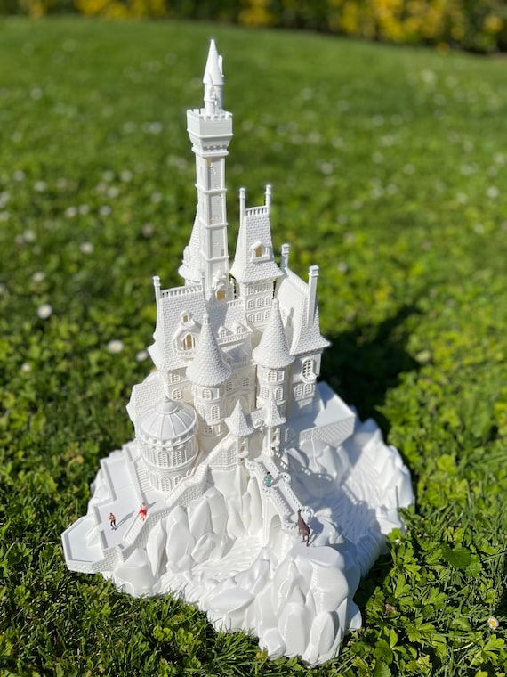 Large Beast Castle HO 1/87 Scale House Beauty - Etsy