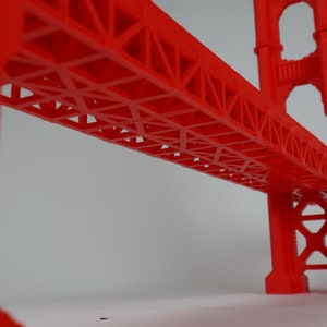 Miniature Scale Model San Francisco Golden Gate Bridge (n-scale Figures ...