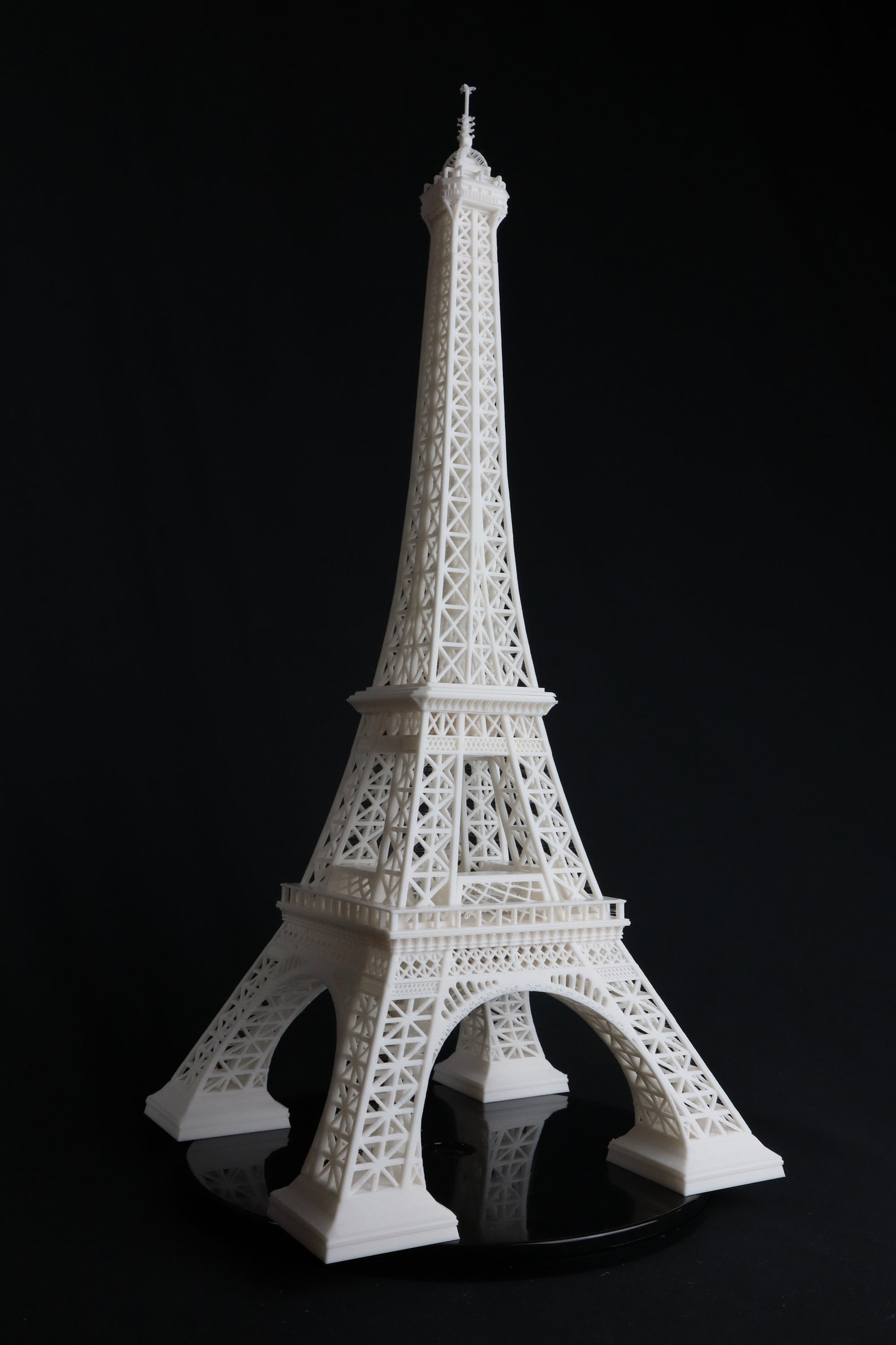 Miniature Detailed Paris France Eiffel Tower Model 19-inches | Etsy