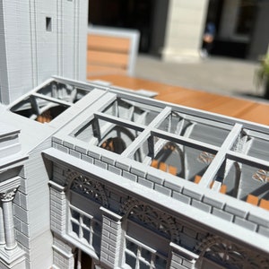 Miniature Ferry/train Station Building + Clock Tower HO (1/87) Scale ...