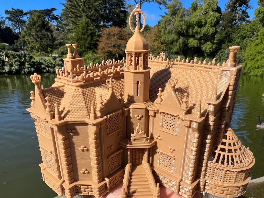 The Carpenter Mansion - Brown Tudor Gothic Haunted House by Goldrushbay ...