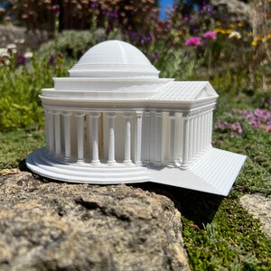 Small N-scale Miniature JEFFERSON MEMORIAL Washington DC Capitol ...