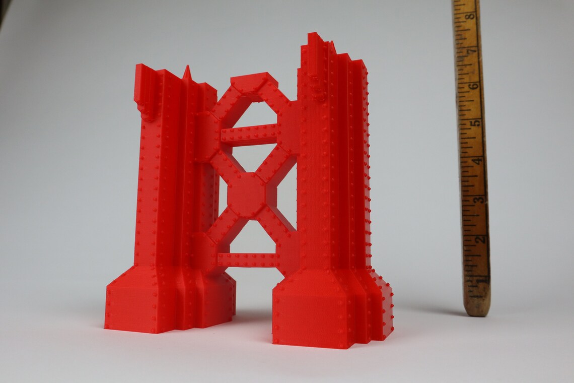 Miniature Scale Model San Francisco Golden Gate Bridge | Etsy