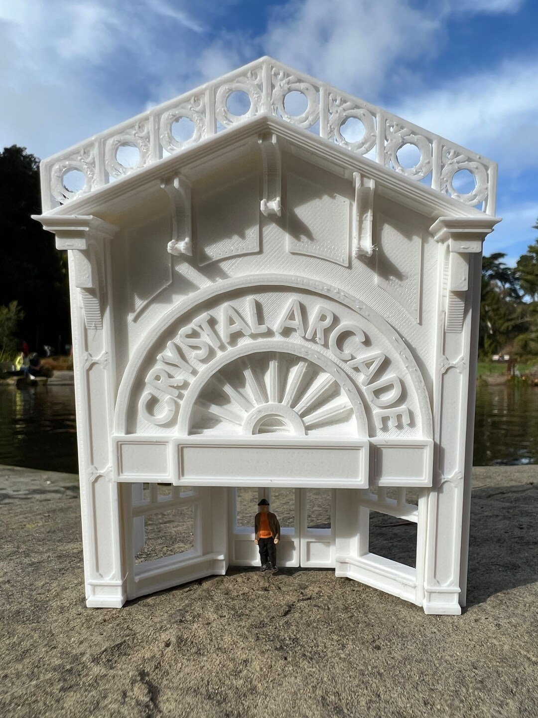 Goldrushbay Ho-scale Victorian Main Street Crystal Arcade Facade ...