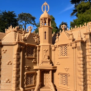 The Carpenter Mansion - Brown Tudor Gothic Haunted House by Goldrushbay ...