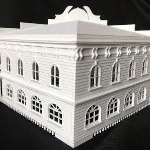 Miniature Old West #1 Saloon/hotel Built Ready HO Scale Interiors ...