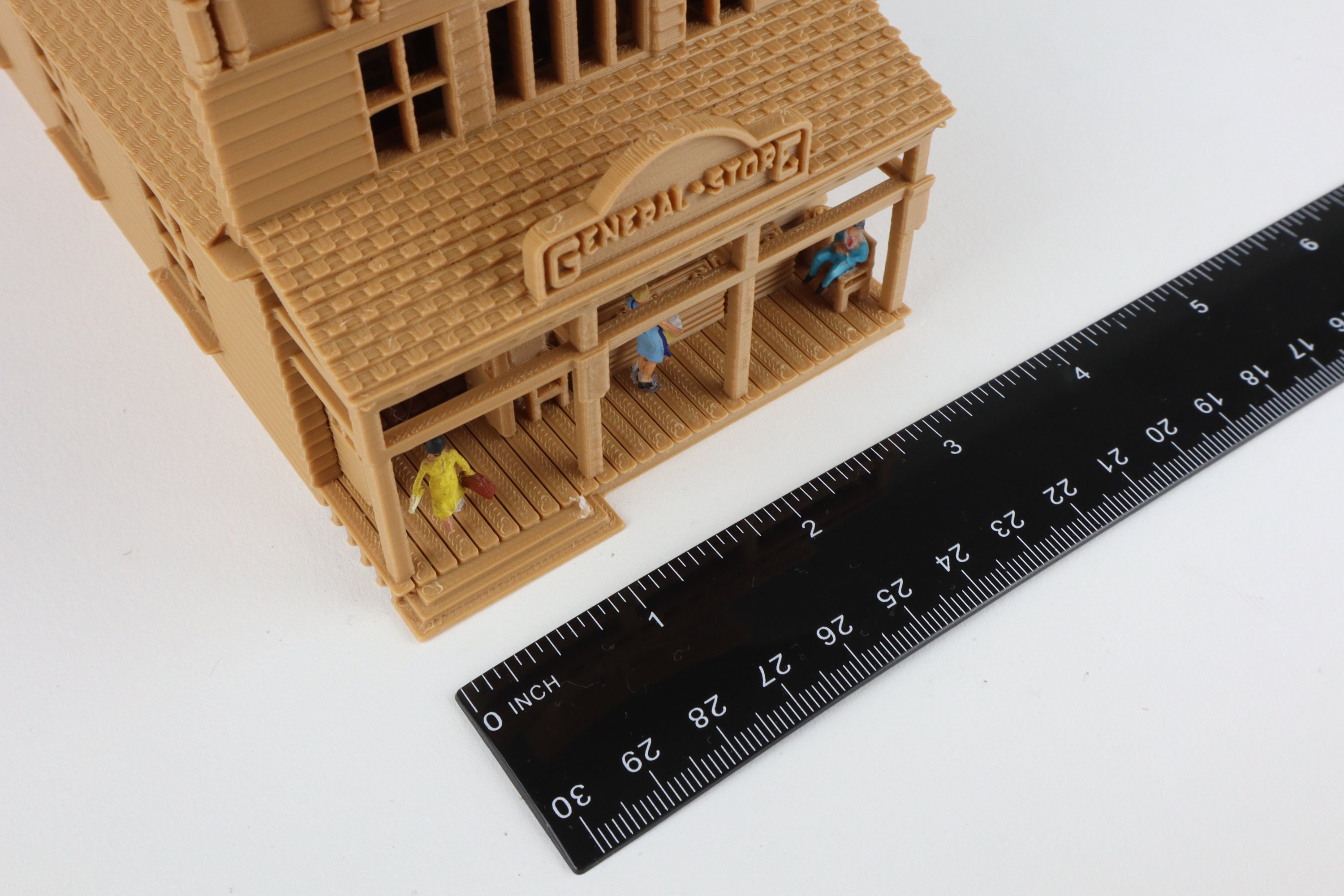 Miniature Old West General Store Assembled Ho-scale 1:87 - Etsy