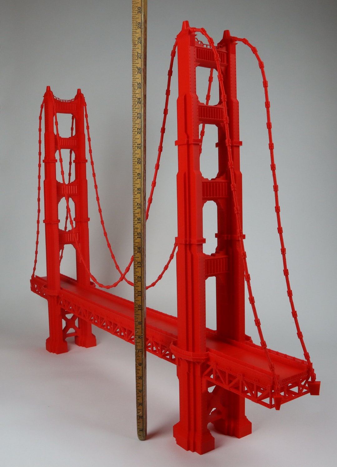 Miniature Scale Model San Francisco Golden Gate Bridge (ho-scale ...