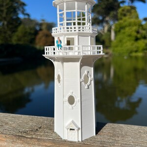 Miniature Victorian #10 Lighthouse Tower HO Scale 1:87 White - Etsy