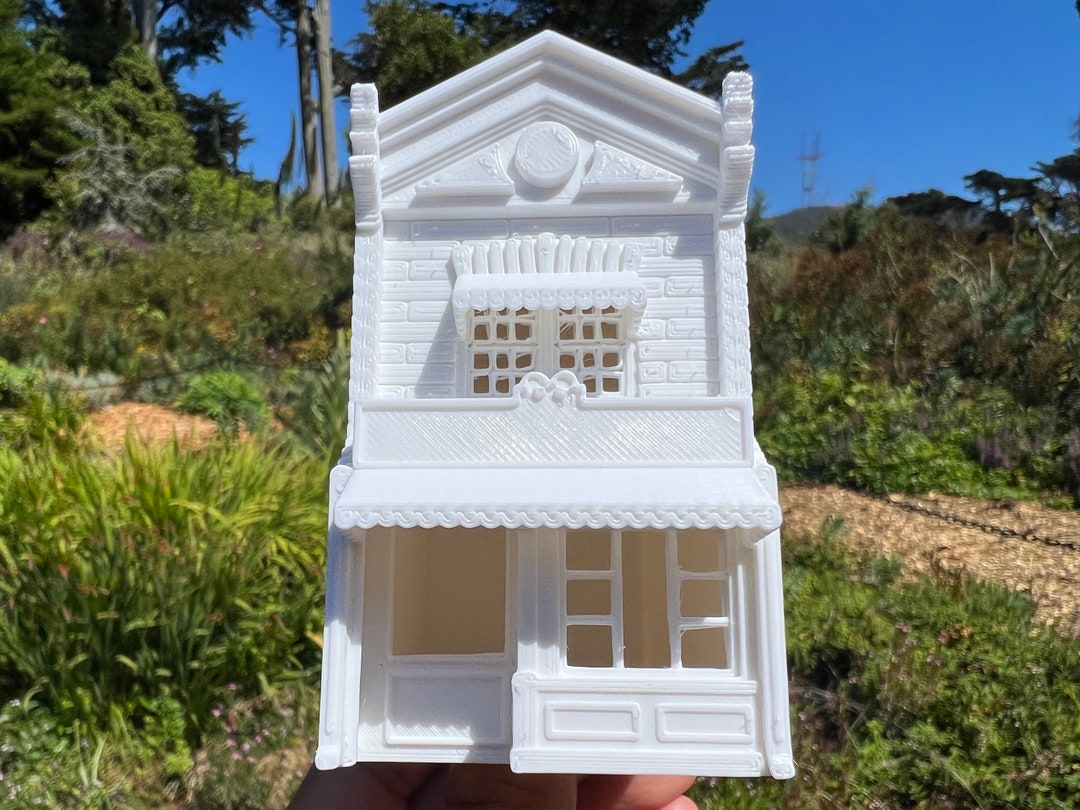 Miniature Ho-scale Victorian Main Street Crystal Art Shop 1:87 - Etsy