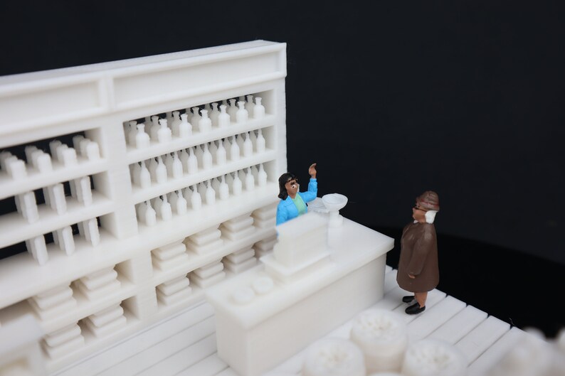 Large O-scale 1:48 Miniature Old West Frontier General Store | Etsy