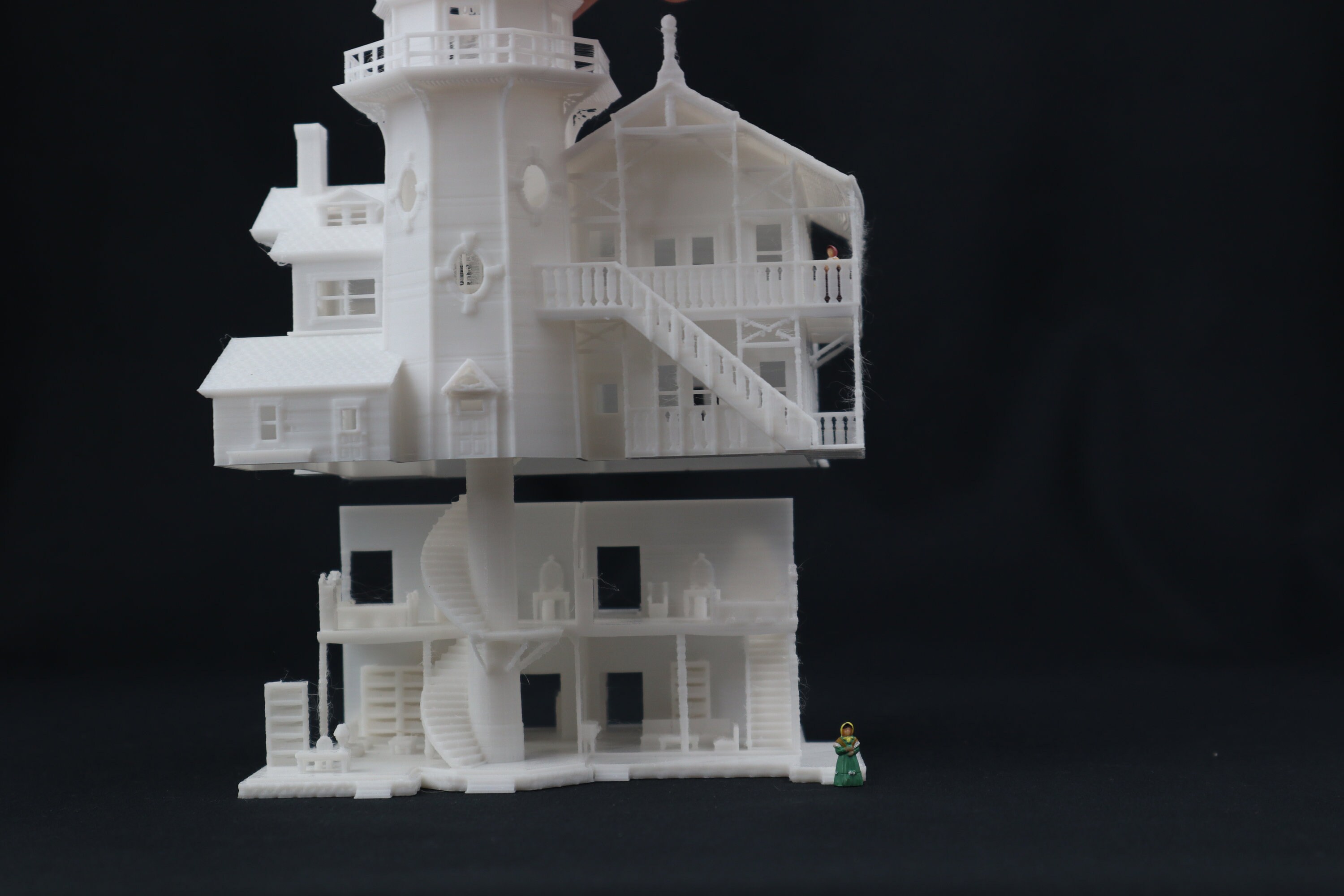 SMALL N-scale Miniature Victorian 9 Lighthouse Train Layout - Etsy