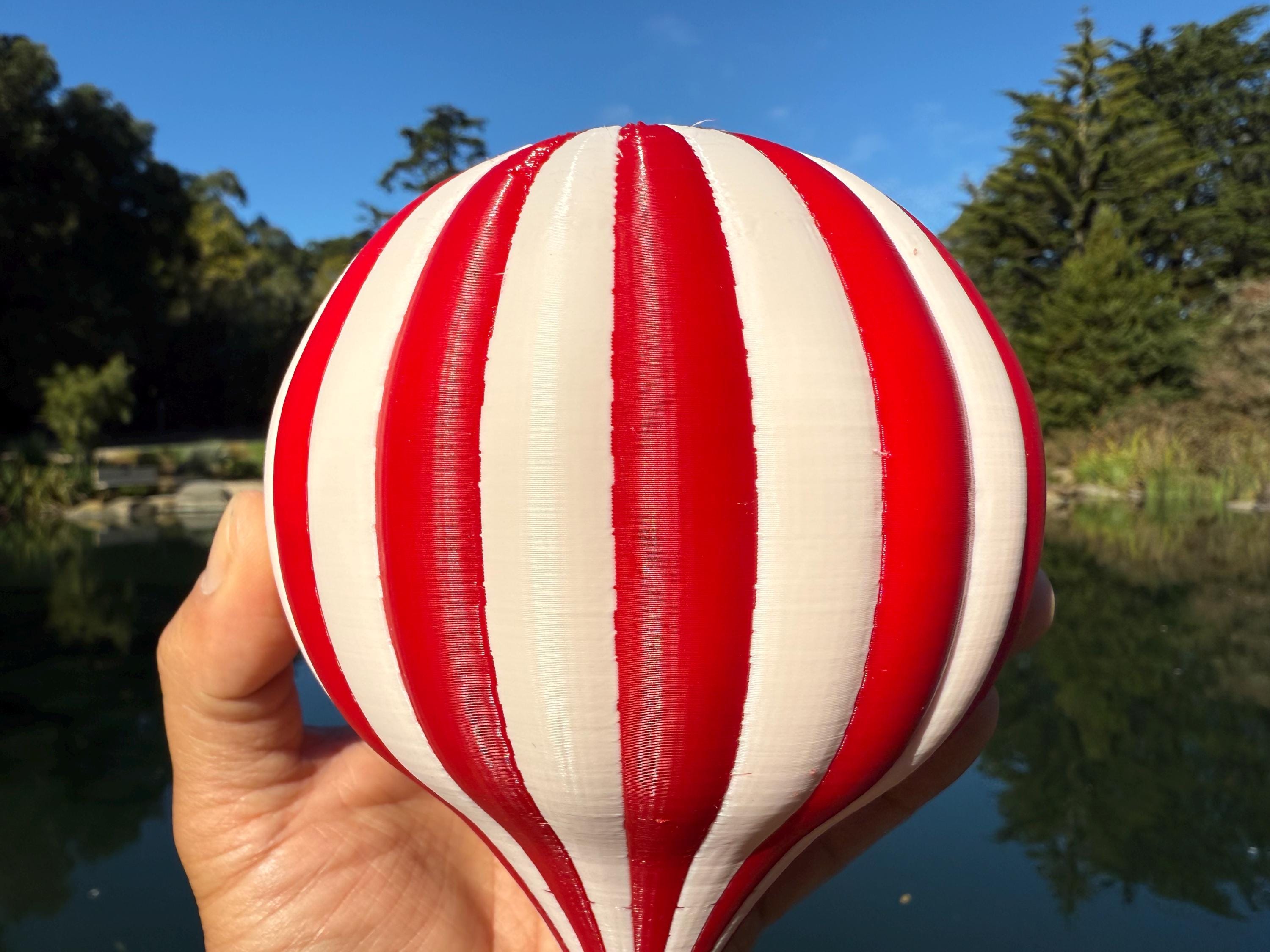 Miniature Wizard of Oz Color HO Scale 1/87 Hot Air Balloon for WICKED ...