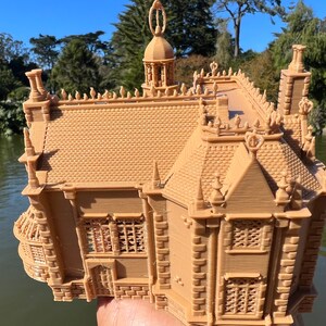 The Carpenter Mansion - Brown Tudor Gothic Haunted House by Goldrushbay ...