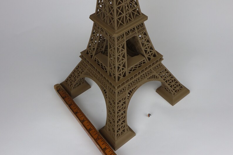 Miniature Detailed Paris France Eiffel Tower Model 19-inches - Etsy