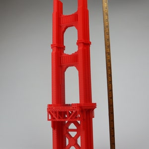 Miniature Scale Model San Francisco Golden Gate Bridge (ho-scale ...