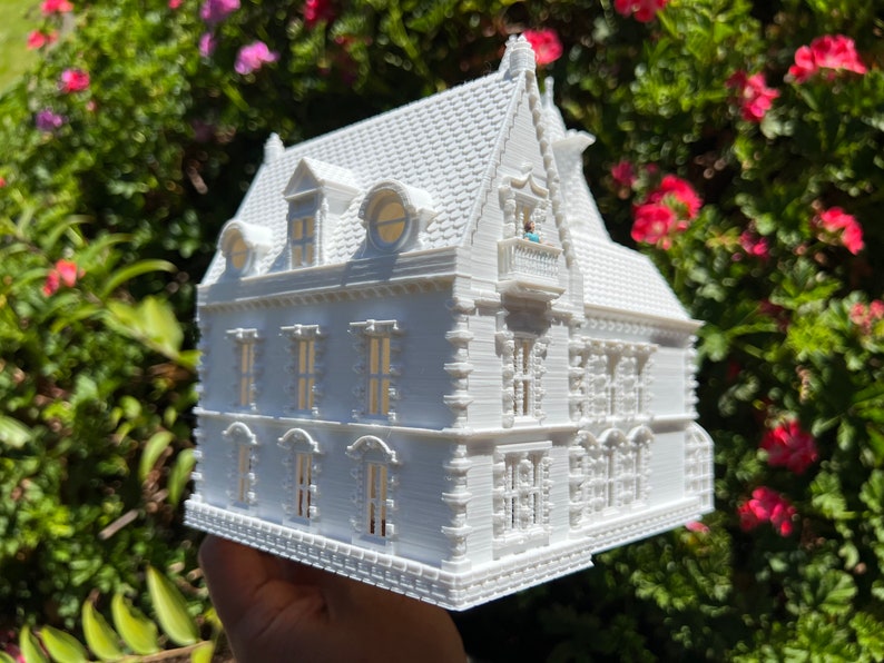 Gold Rush Bay Miniature crystal Manor French - Etsy