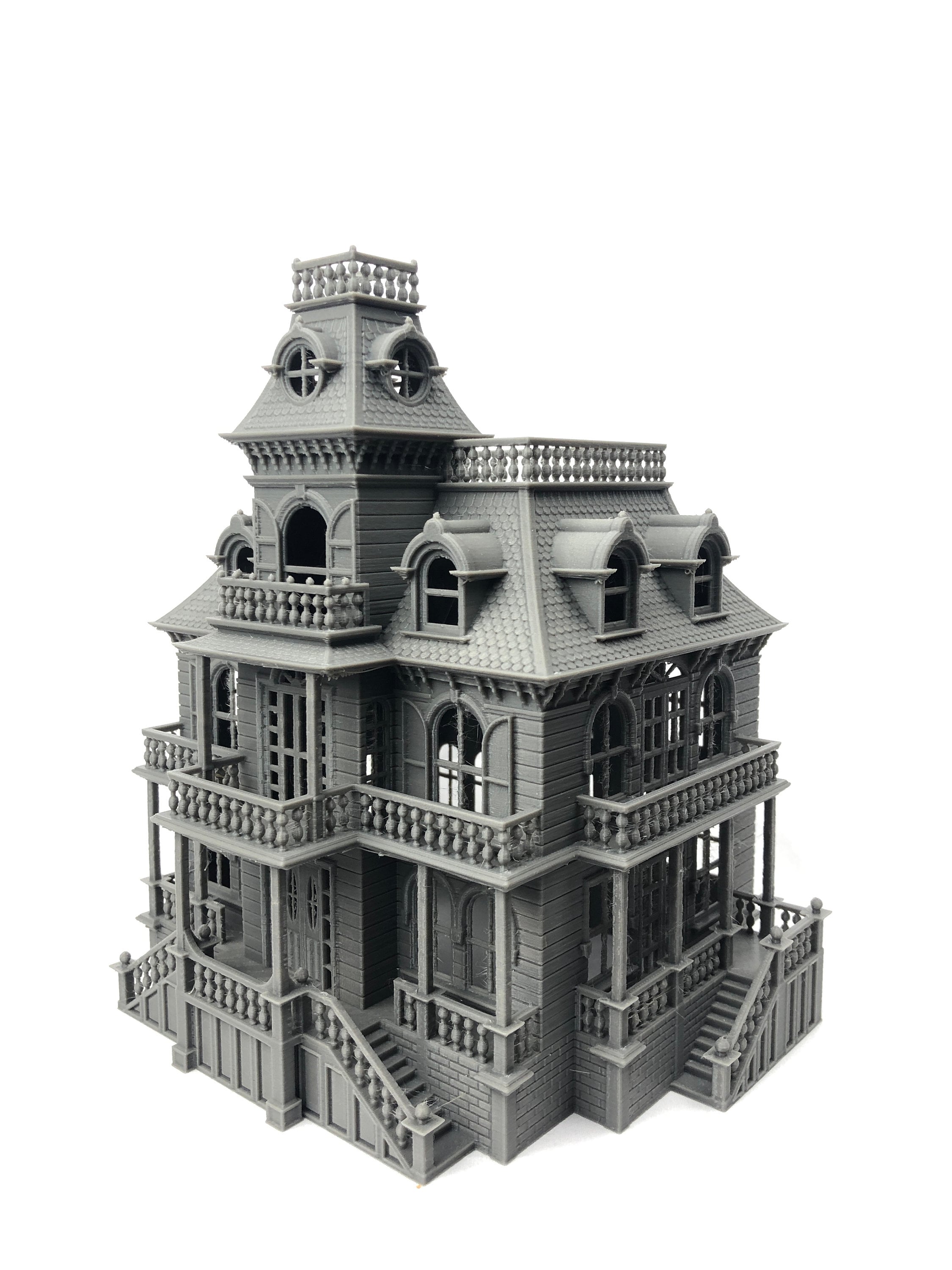 LARGE O-scale Miniature Victorian Collection 4 Dark Gray - Etsy Canada