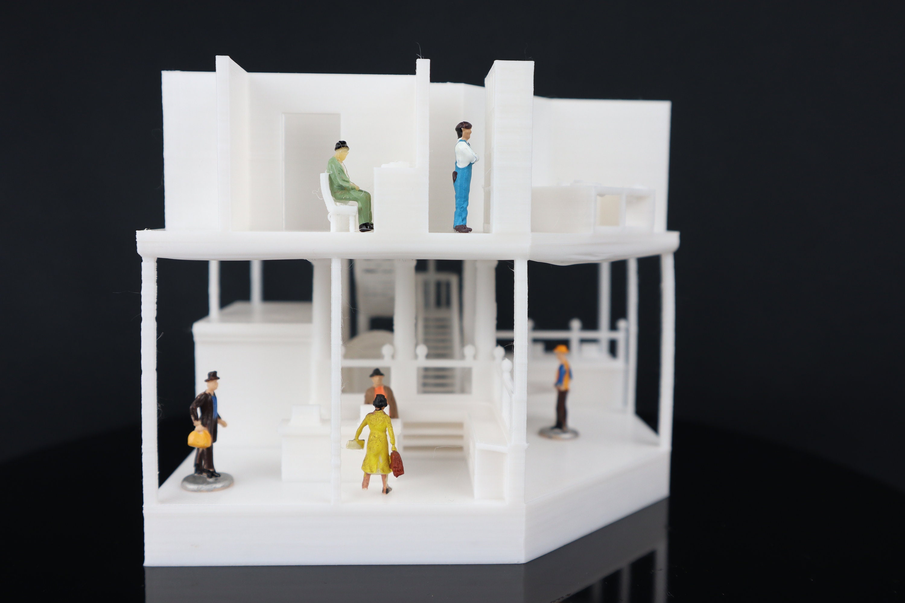 Gold Rush Bay Ho-scale APG Bank Classical Beaux-arts Built - Etsy