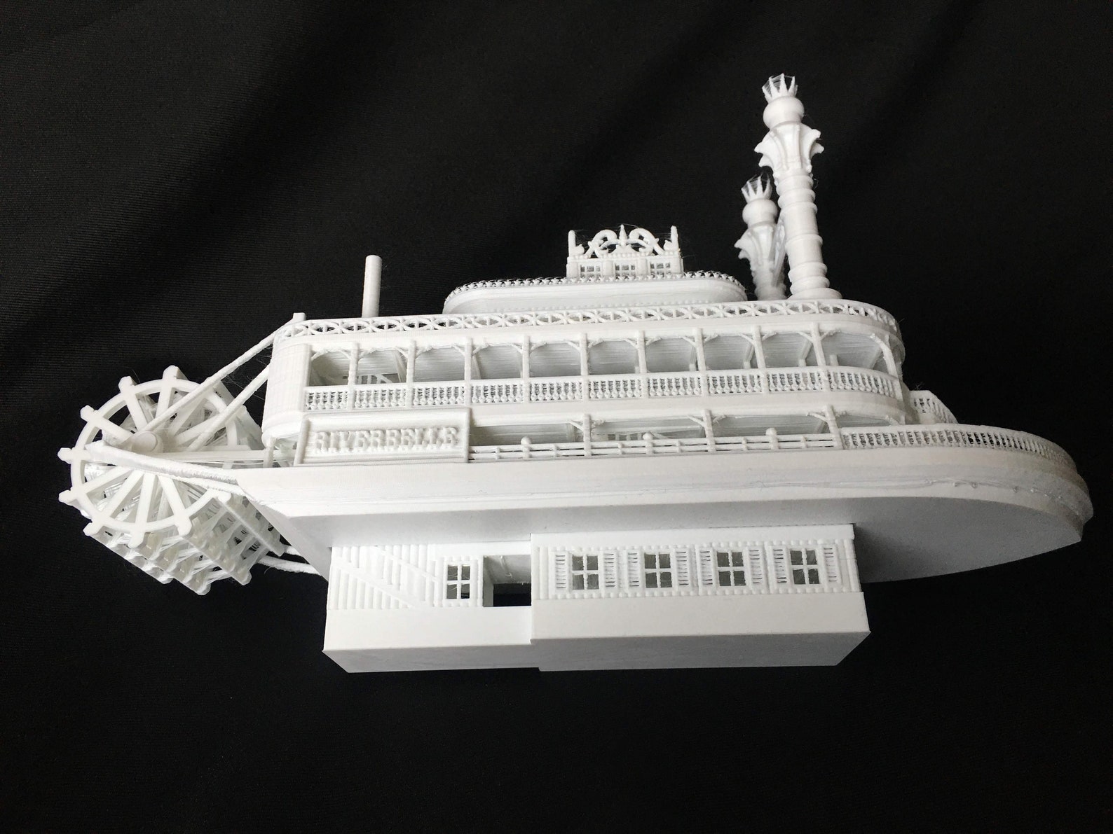 Miniature HO Scale Old West 4 Steamboat Paddlewheeler | Etsy