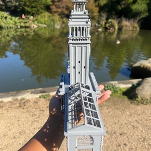 Miniature SF Ferry/train Station & Clock Tower N (1/160) Scale for ...