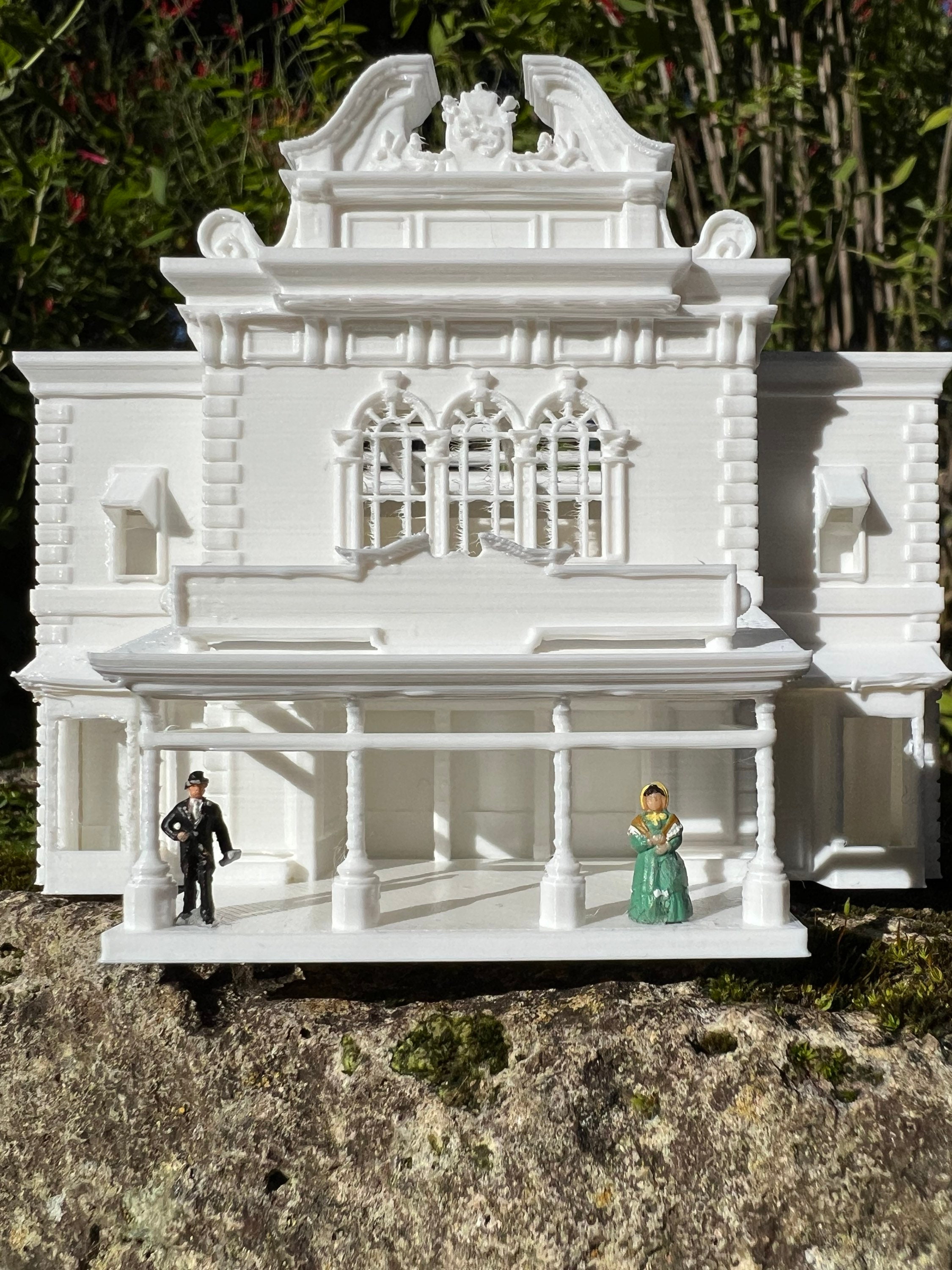 Gold Rush Bay N-scale Victorian Opera House Miniature Built - Etsy