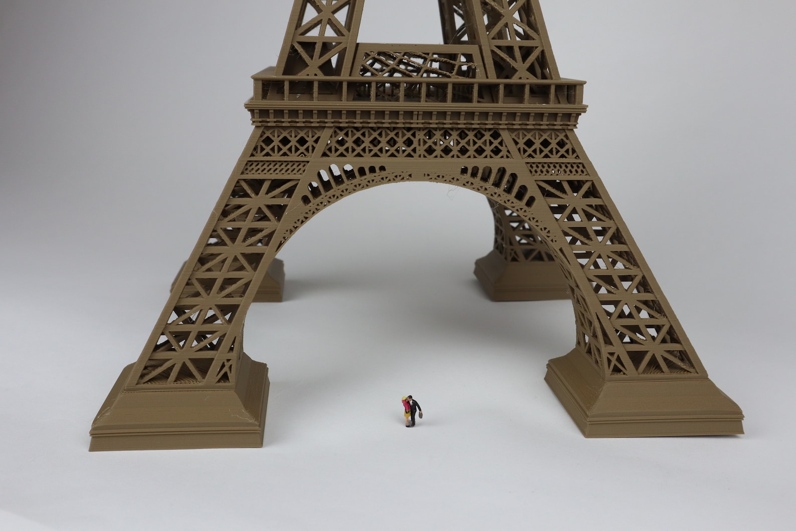 Miniature Detailed Paris France Eiffel Tower Model 19-inches - Etsy