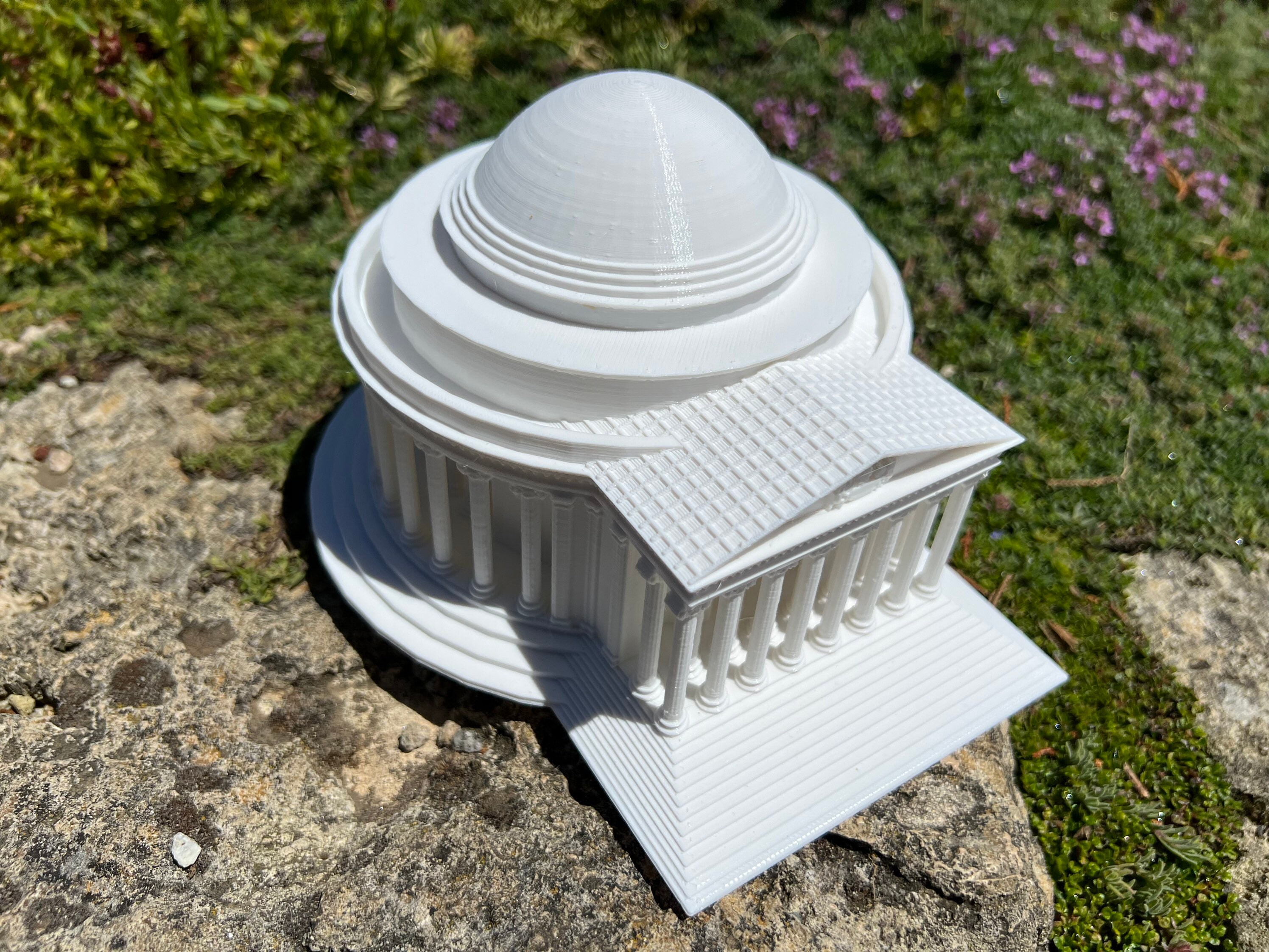 Miniature HO Scale Miniature Jefferson Memorial Washington DC Capitol ...