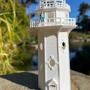 Miniature Victorian #10 Lighthouse Tower HO Scale 1:87 White - Etsy