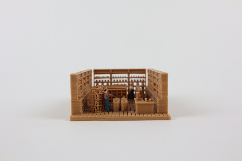 Small Miniature Old West General Store Assembled N-scale 1:150 - Etsy