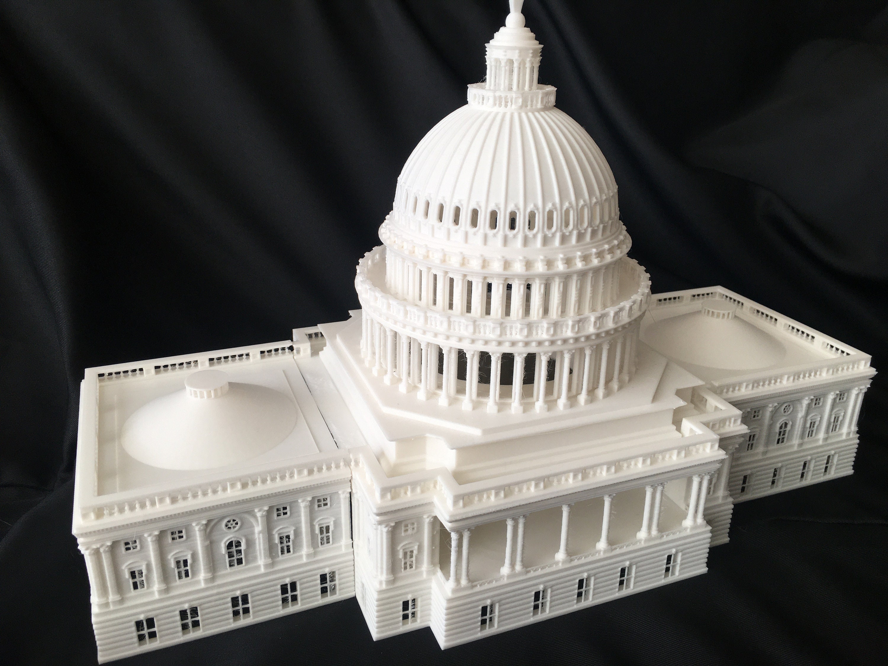 Miniature Washington DC Collection #1 Capitol Hill Dome Building HO ...