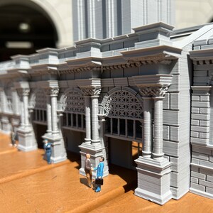 Miniature Ferry/train Station Building + Clock Tower HO (1/87) Scale ...