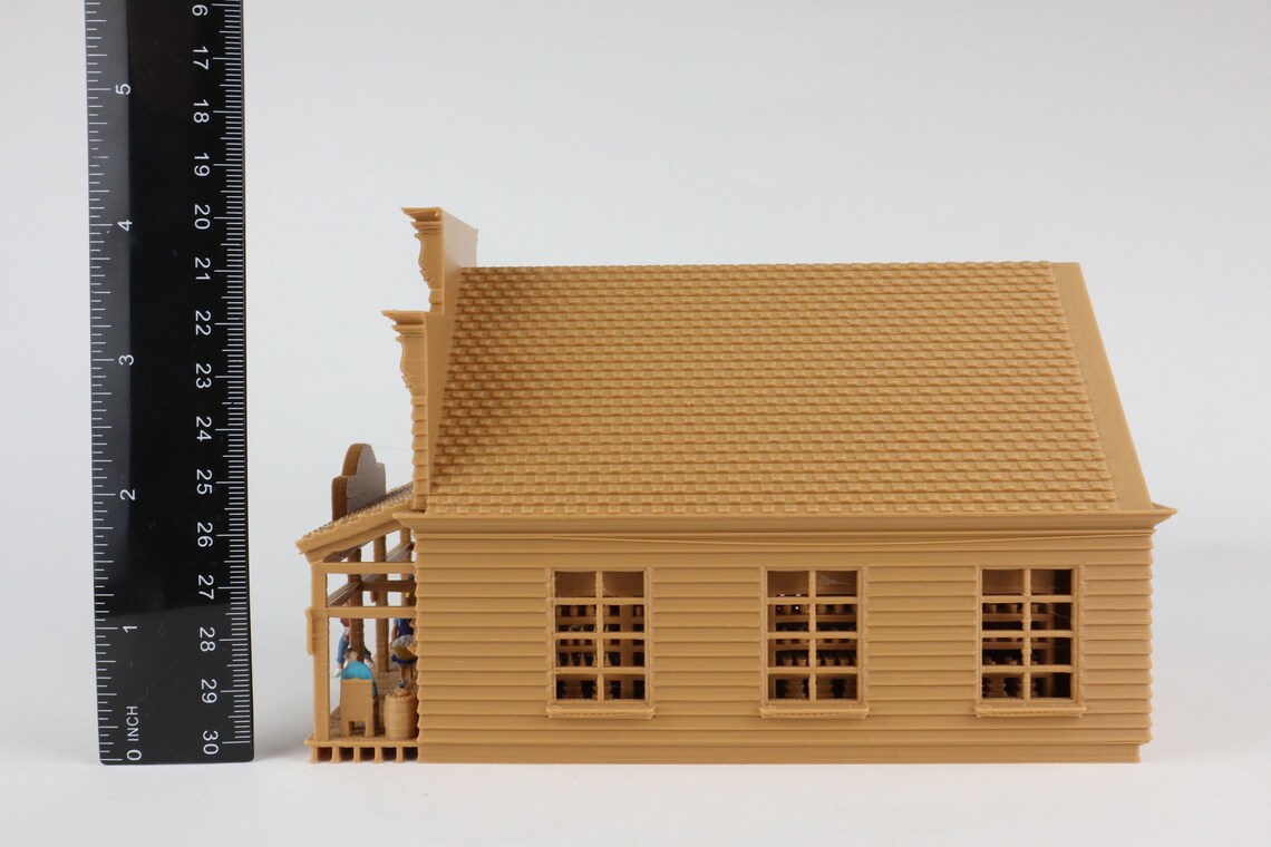 Miniature Old West General Store Assembled Ho-scale 1:87 - Etsy