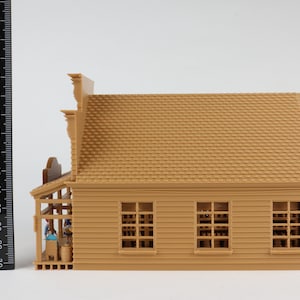 Miniature Old West General Store Assembled Ho-scale 1:87 W/interiors by ...