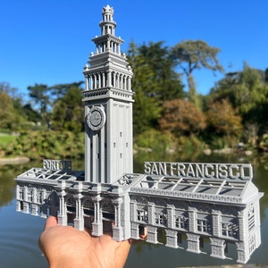 Miniature SF Ferry/train Station & Clock Tower N (1/160) Scale for ...