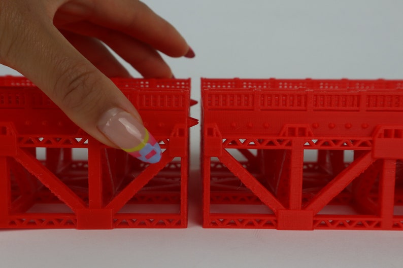 Miniature Scale Model San Francisco Golden Gate Bridge | Etsy