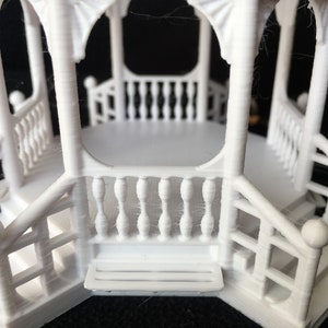 Paintable White Victorian #9 Park Gazebo/bandstand Model Houses - Etsy