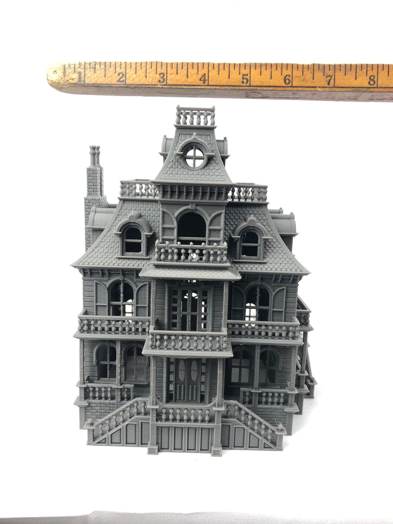 LARGE O-scale Miniature Victorian Collection 4 Dark Gray - Etsy Canada