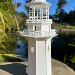 Miniature Victorian #10 Lighthouse Tower HO Scale 1:87 White - Etsy
