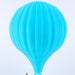 Miniature BLUE COLOR HO Scale 1/87 Hot Air Balloon for Model Train or ...