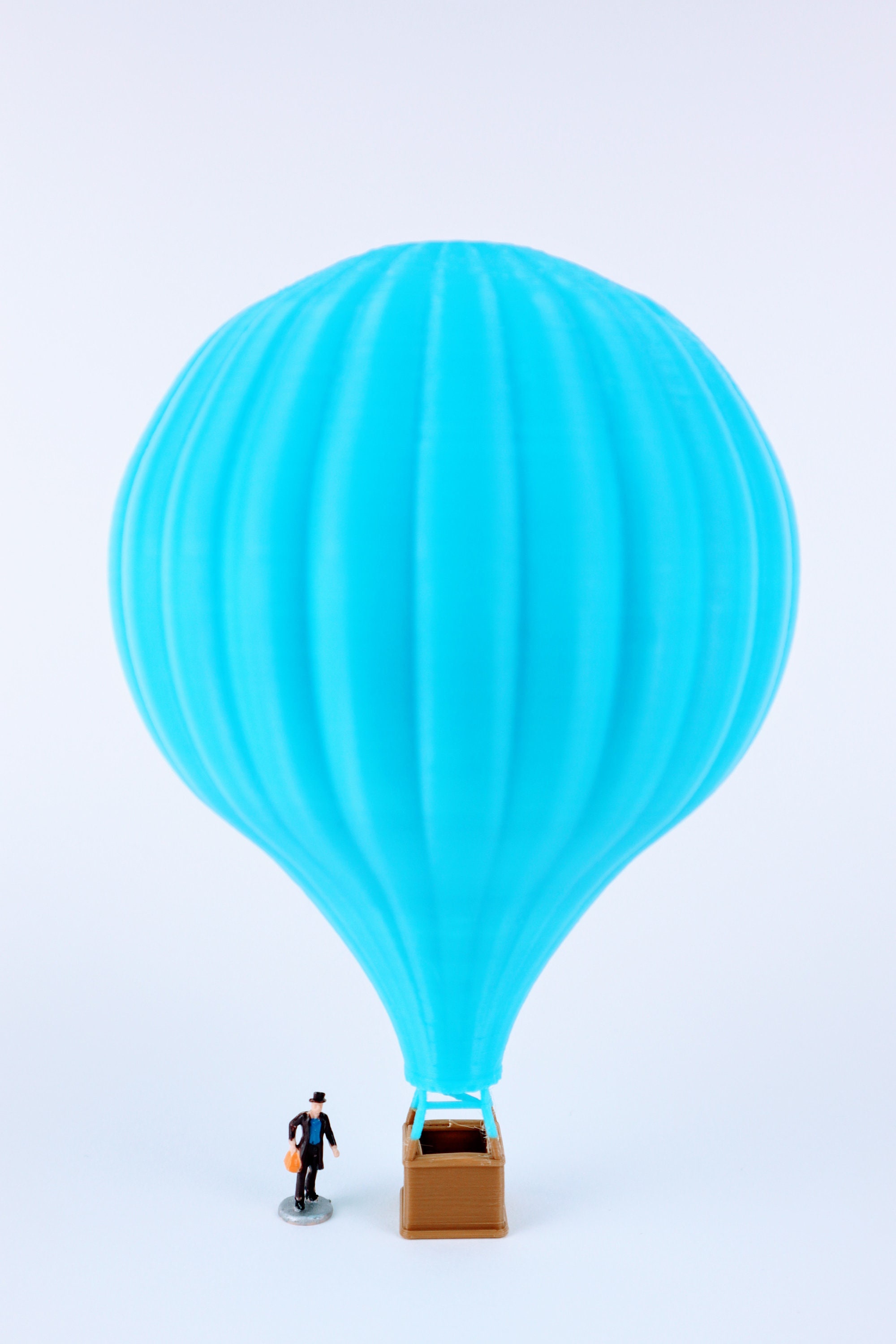 Miniature BLUE COLOR HO Scale 1/87 Hot Air Balloon for Model | Etsy