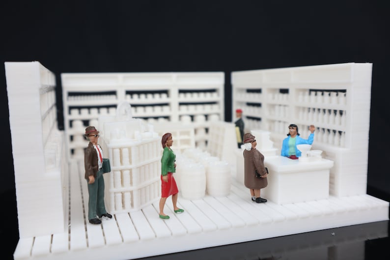 Large O-scale 1:48 Miniature Old West Frontier General Store | Etsy