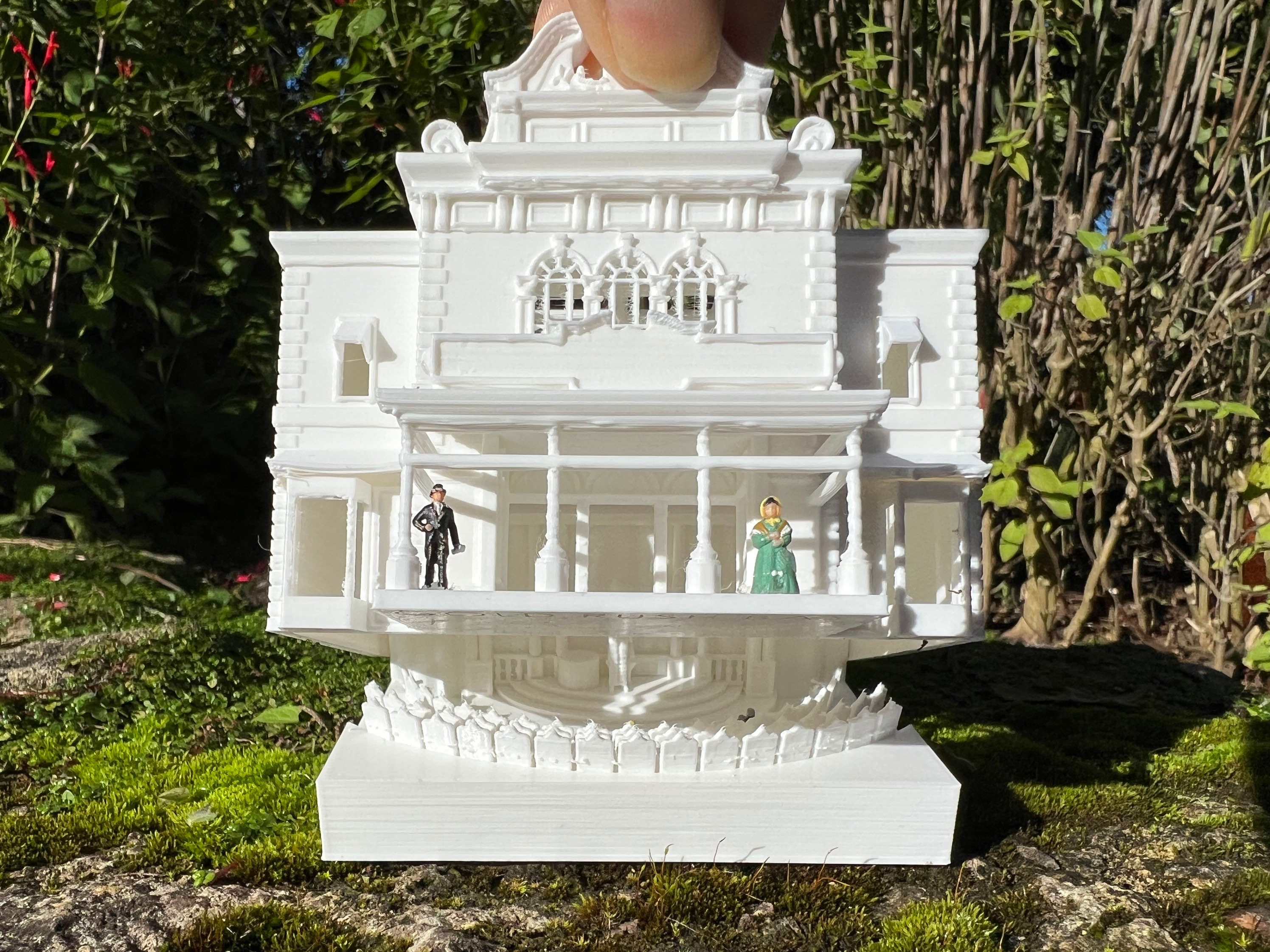 Gold Rush Bay N-scale Victorian Opera House Miniature Built - Etsy