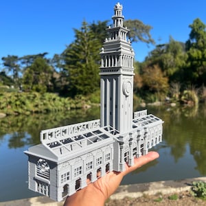 Miniature SF Ferry/train Station & Clock Tower N (1/160) Scale for ...