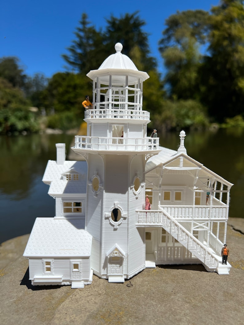 Miniature Victorian 10 Lighthouse Train Layout HO Scale - Etsy