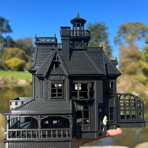 Miniature HO Scale Black Practical Witch Magic Victorian20 House - Etsy