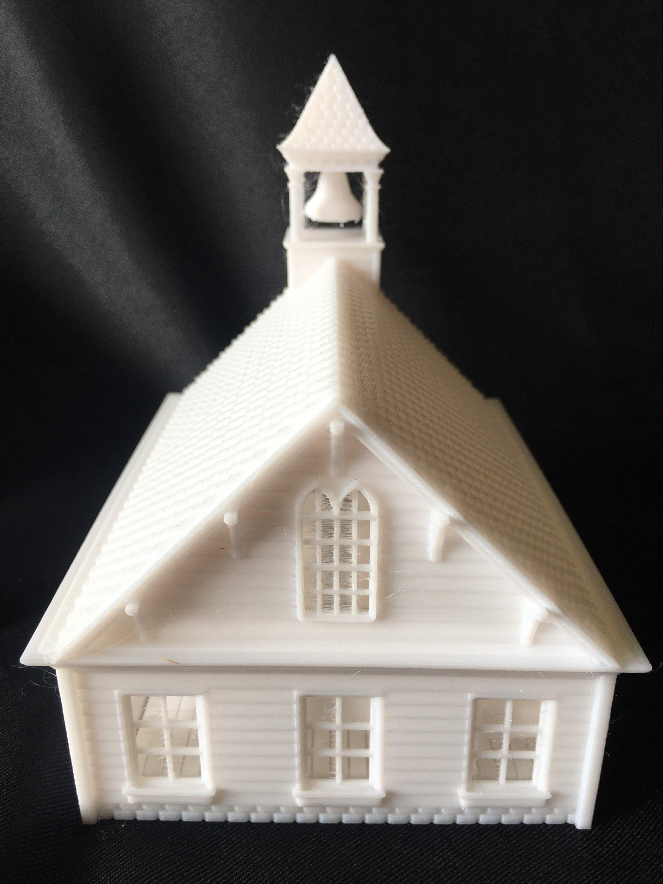 Miniature Victorian 11 Schoolhouse HO Scale 1:87 Train Model | Etsy