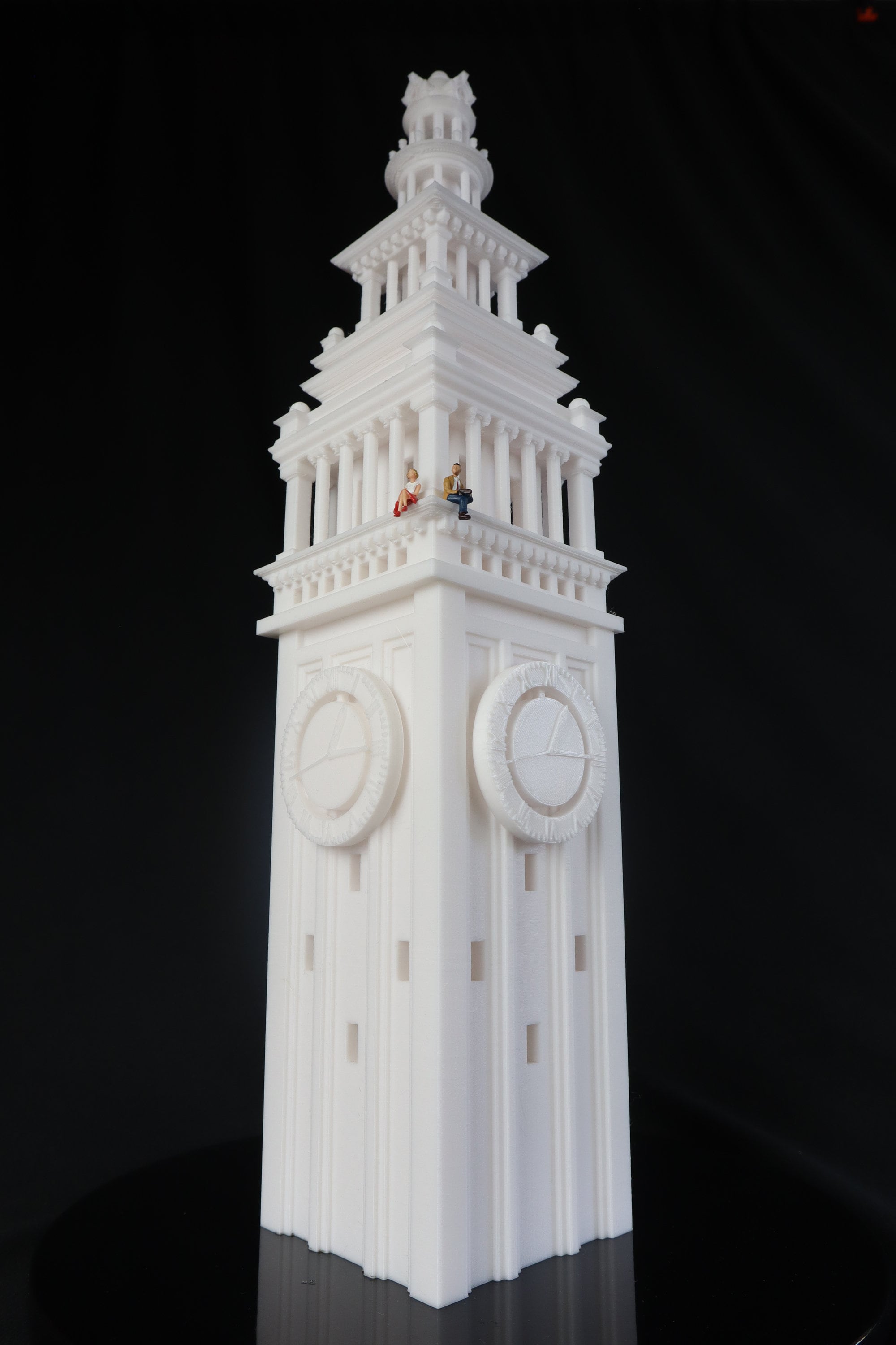 Miniature Clock Tower HO Scale for Train Model White - Etsy